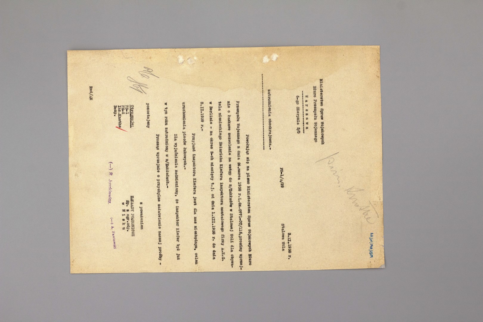 Official letter